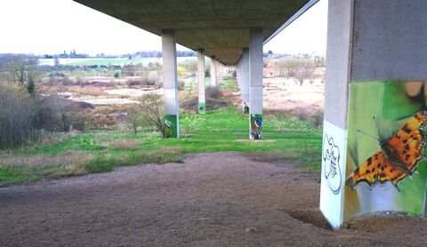 Ware Viaduct gets wildlife mural makeover | Herts and Middlesex ...